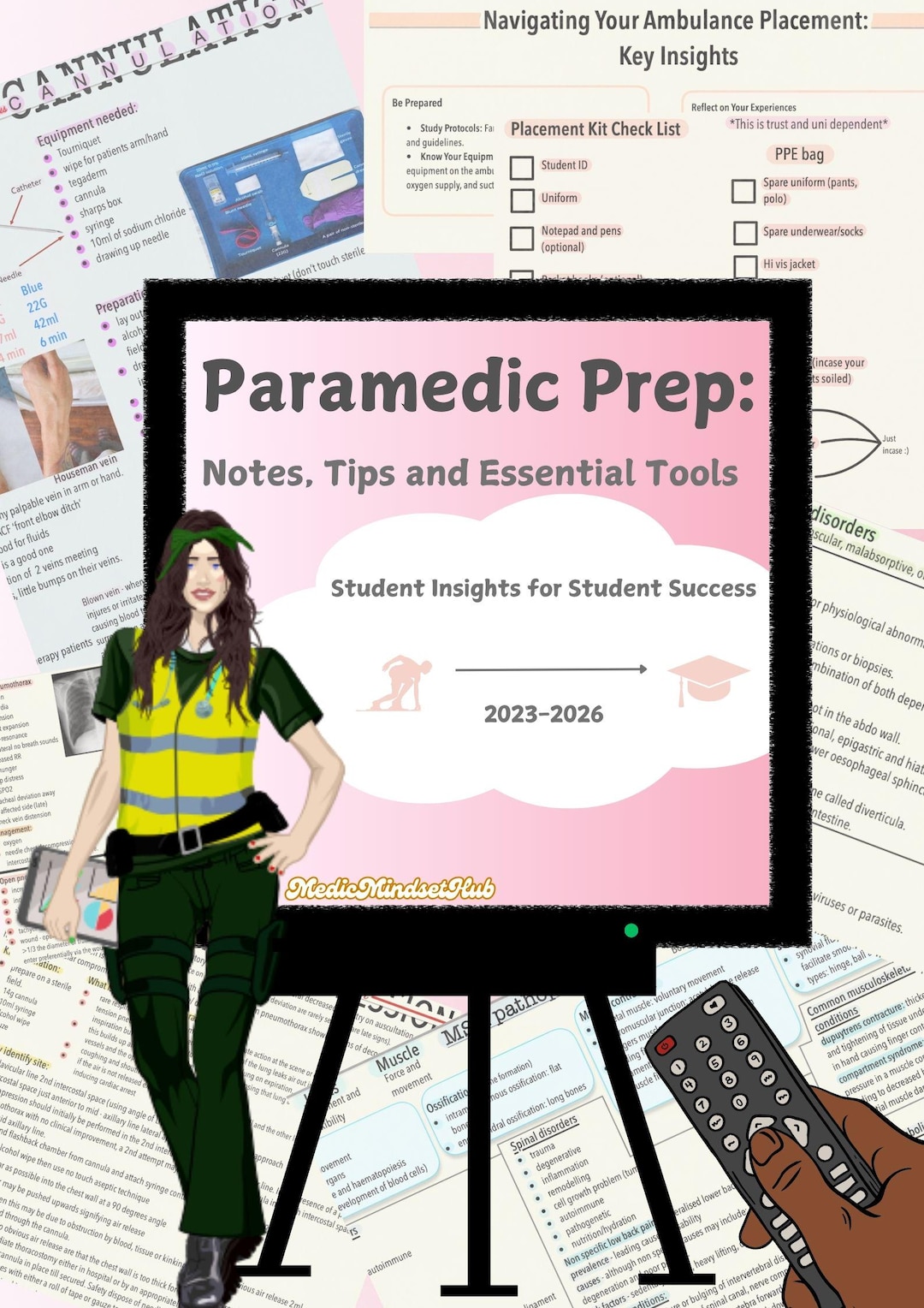 Paramedic Musculoskeletal Pathophysiology | 1-page Study Guide (PDF) - Etsy