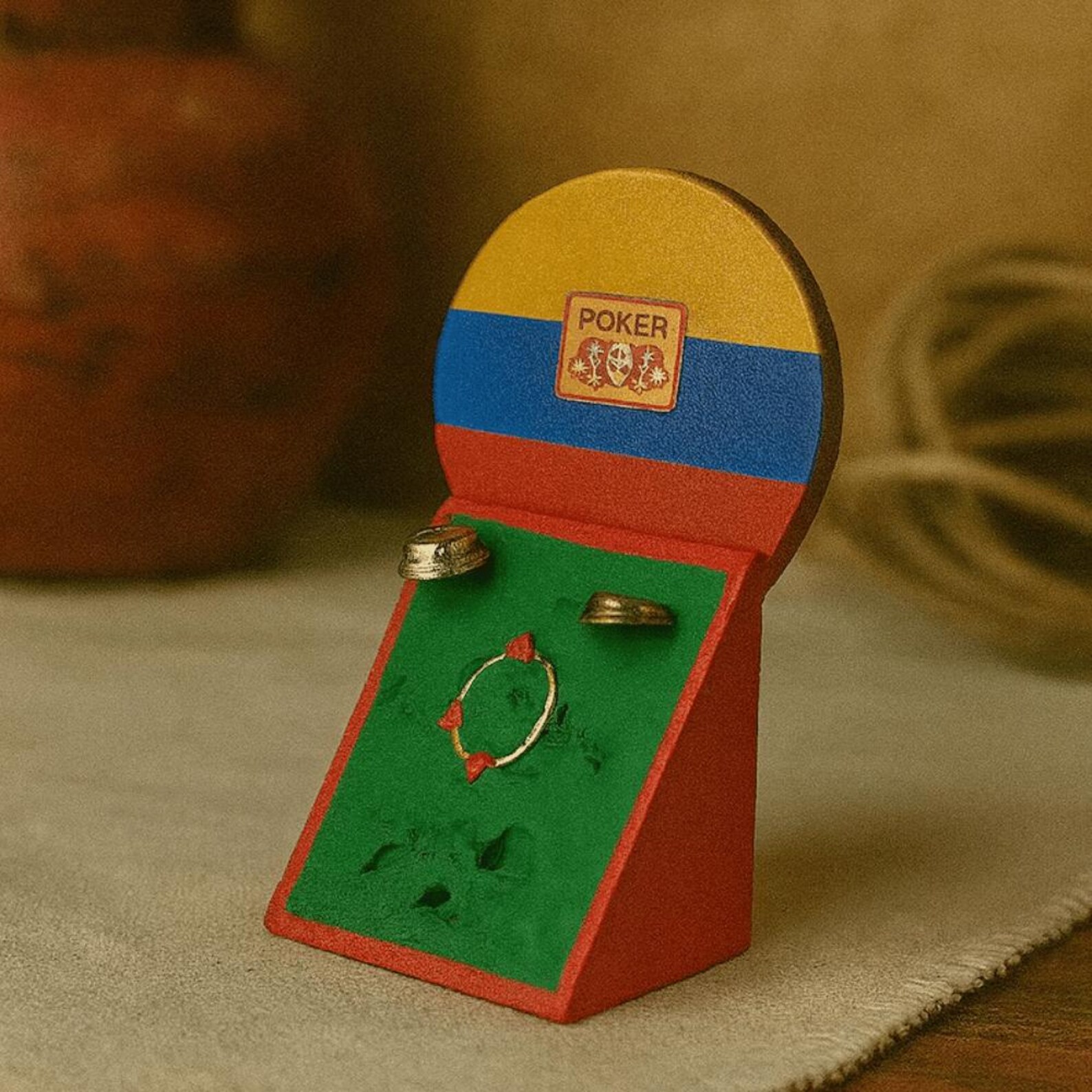 Mini Colombian Tejo Game – Handmade Folk Art Desk Decor - Etsy