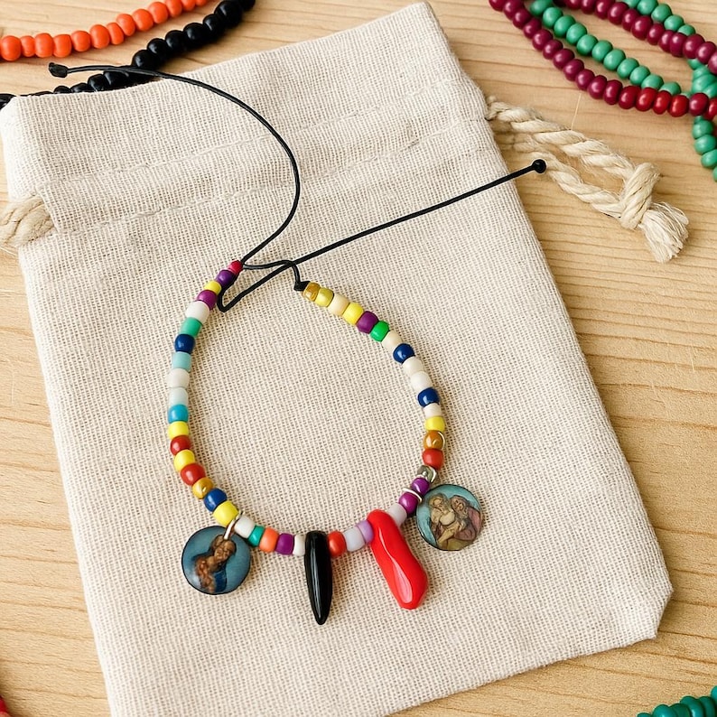 Azabache Protection Bracelet for Kids – Amuleto Energético ...