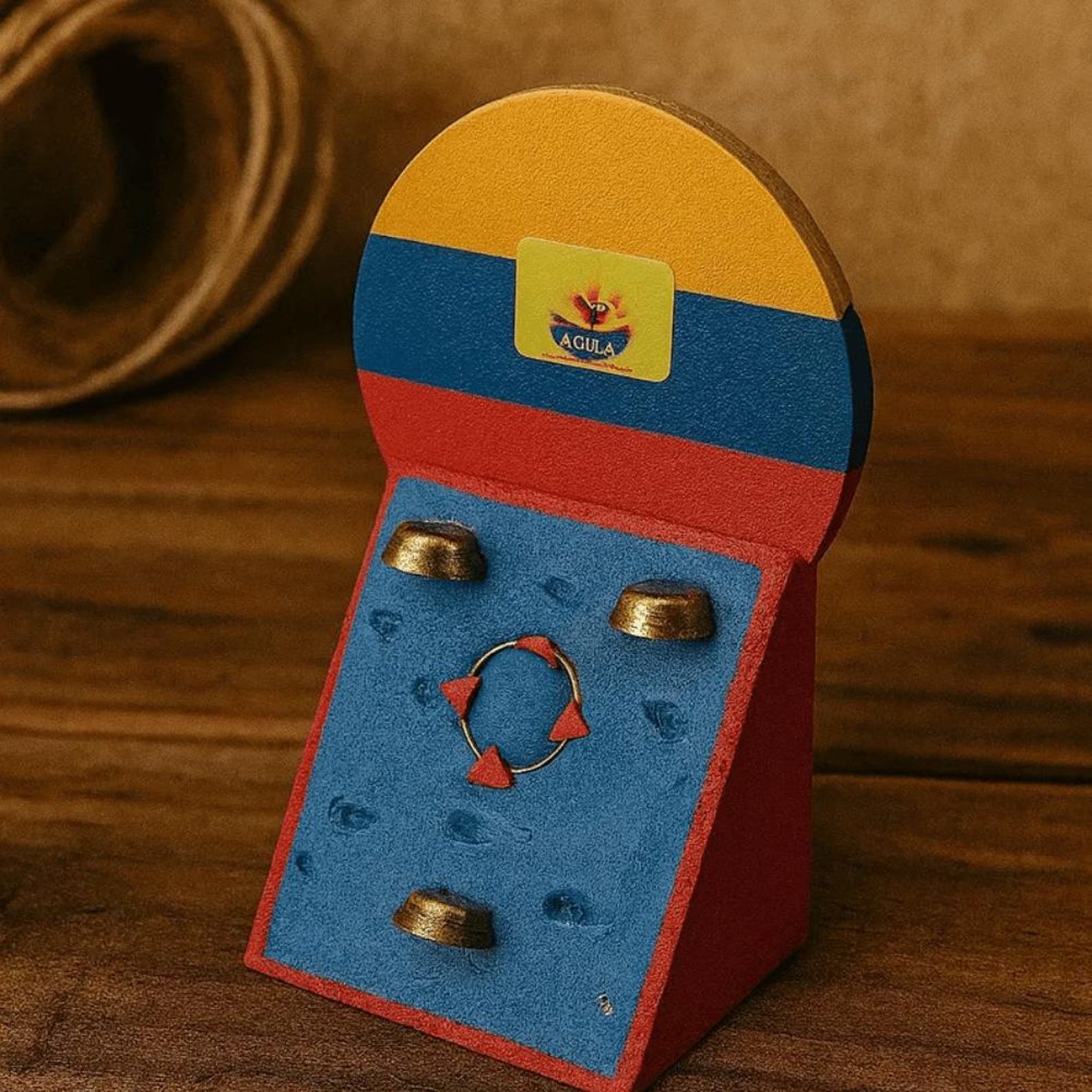 Mini Colombian Tejo Game – Handmade Folk Art Desk Decor - Etsy