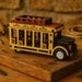 Miniature Colombian Chiva Bus in Wood - Handmade Artisan Decor ...