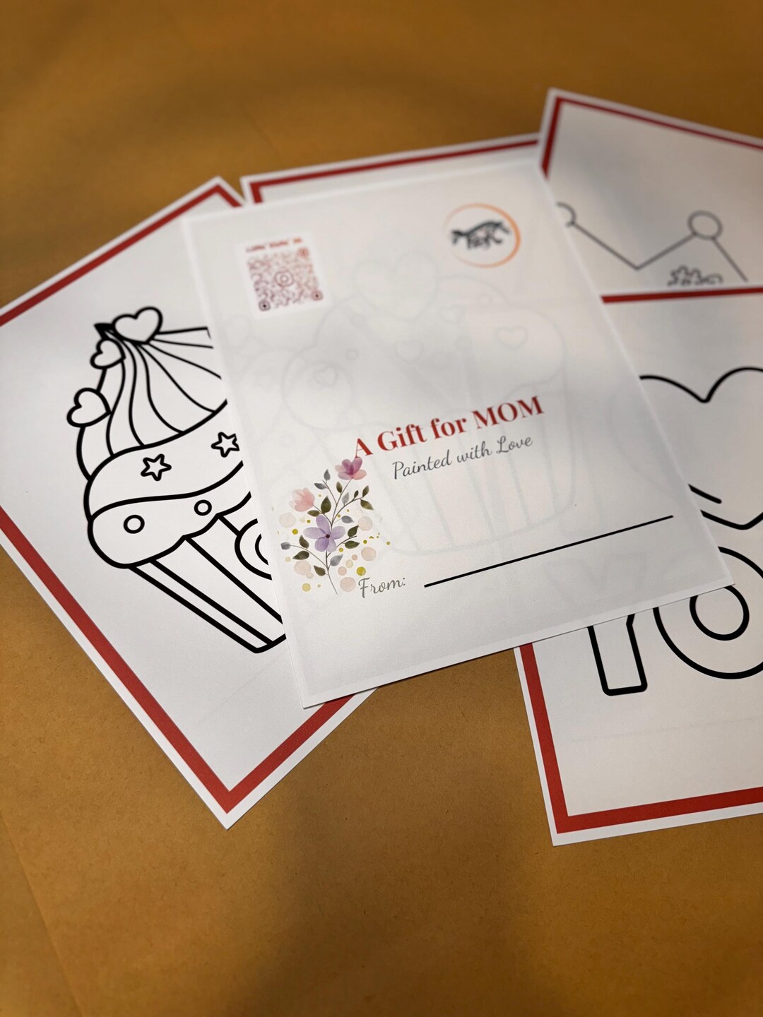 Printable Mother’s Day Color Me Card – Instant Download | Printable ...