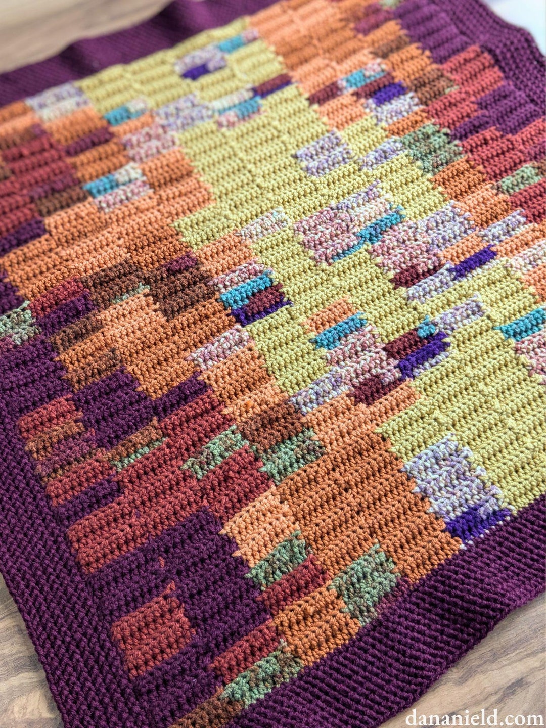 Perfectly Patchy Temperature Crochet Baby Blanket Pattern | DIGITAL PDF DOWNLOAD | Temperature ...