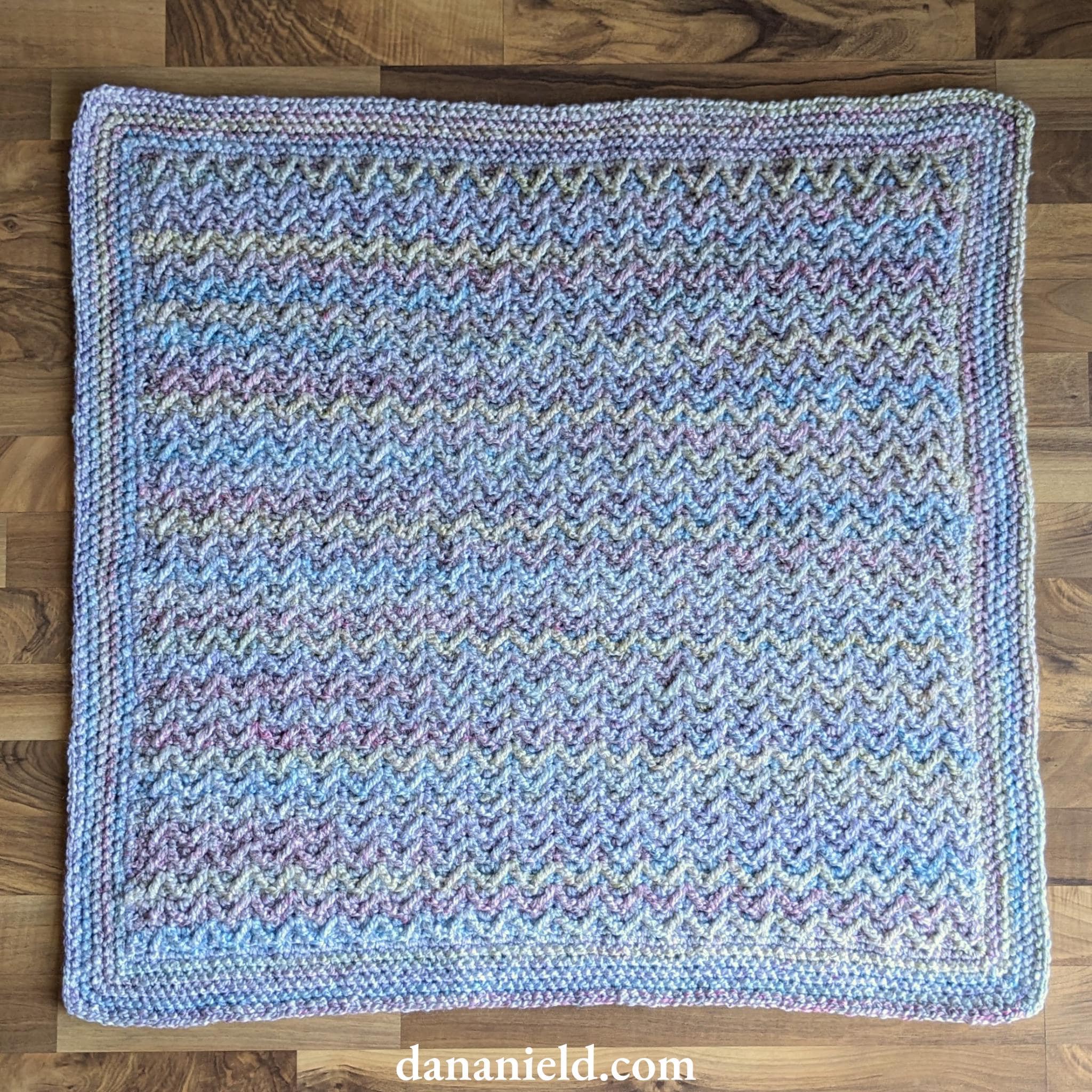 Homespun Arrow Stitch Crochet Baby Blanket Pattern | DIGITAL PDF ...