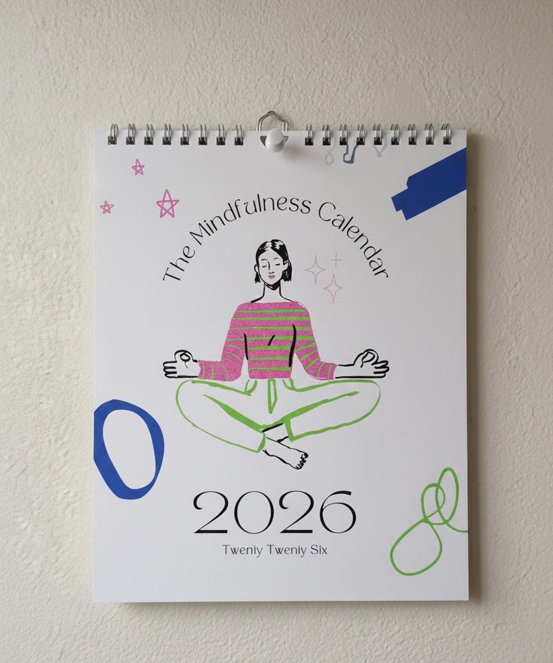 Mindfulness Calendar 2026, Daily Planner, Guided Journal, Self-care ...