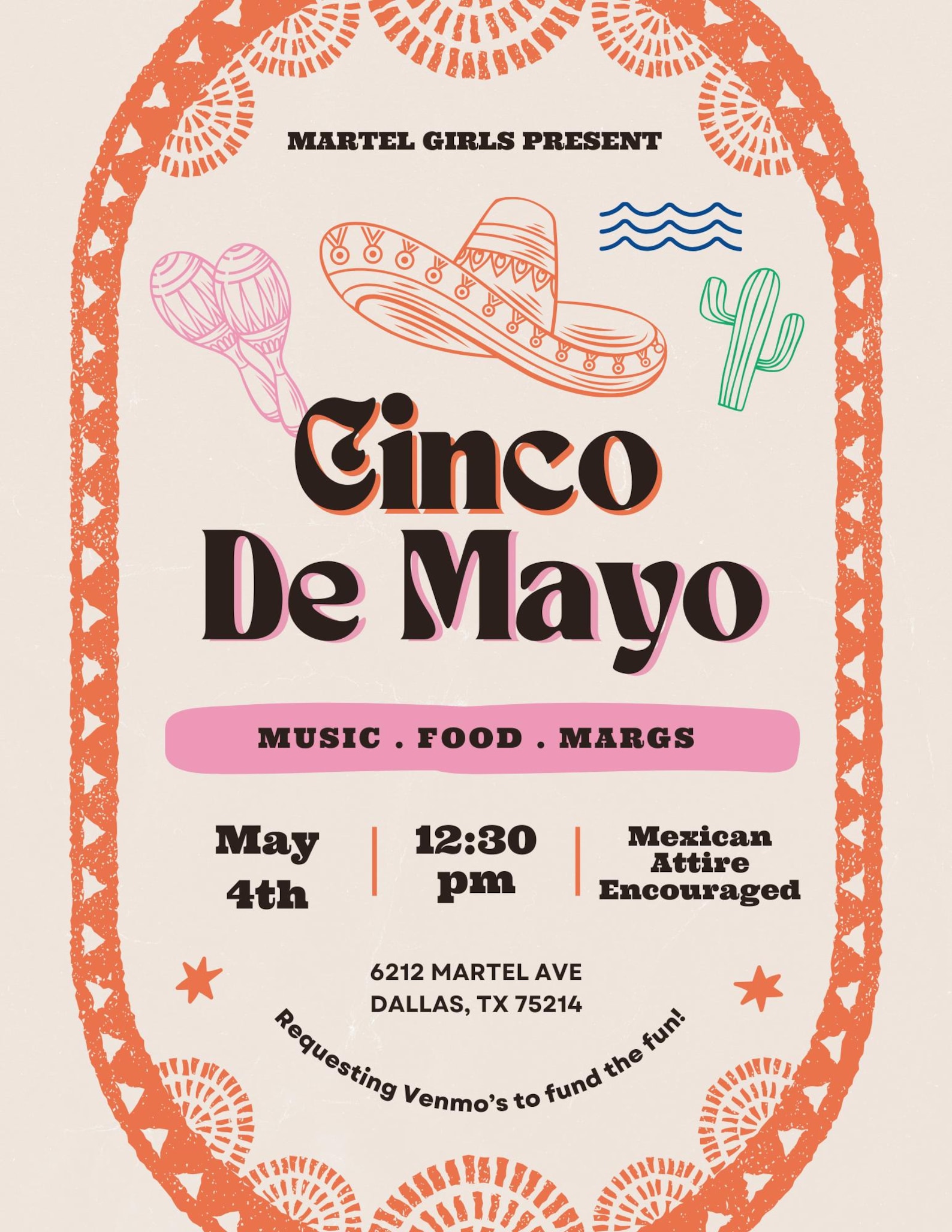 Cinco De Mayo Party Invitation - Etsy
