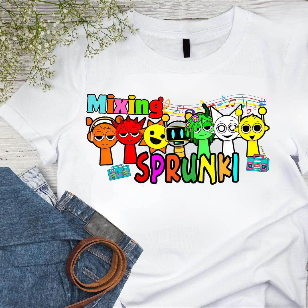 Sprunki Png, sprunki plush Png, sprunki design, presente de aniversário ...