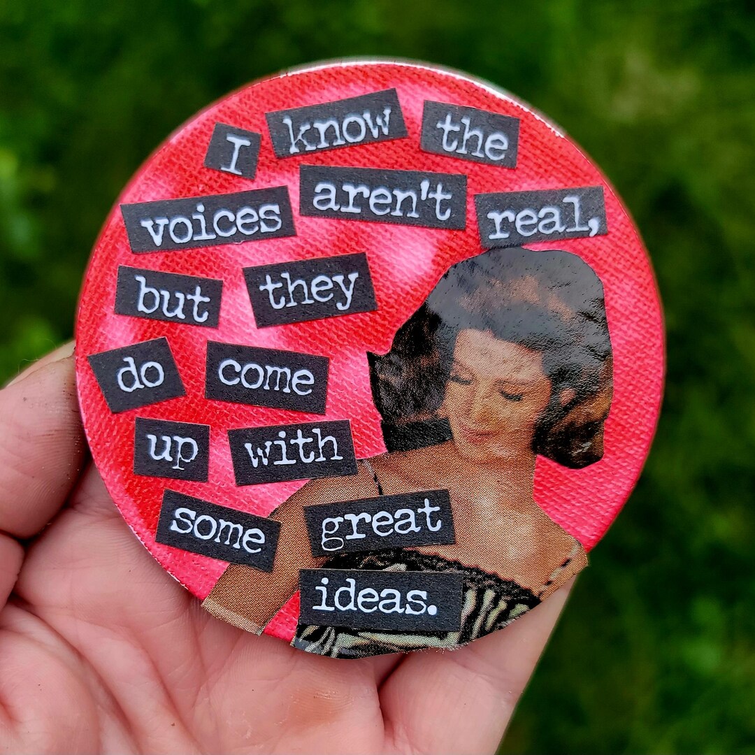 Funny Collage Magnets Made With Vintage Ephemera (make Selection When ...