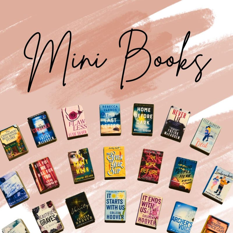 Mini Books - Etsy