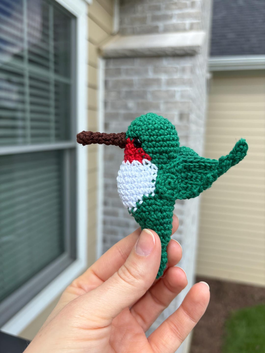 Helga the Hummingbird Amigurumi: Handmade Bird Lover Gift - Etsy