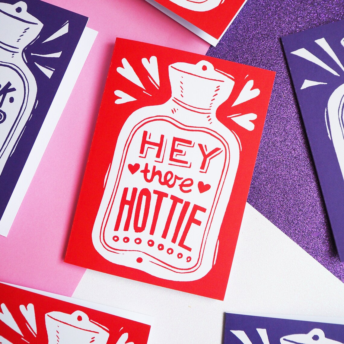 Hey Hottie Funny Card Anniversary Card Valentines Card Hot - Etsy