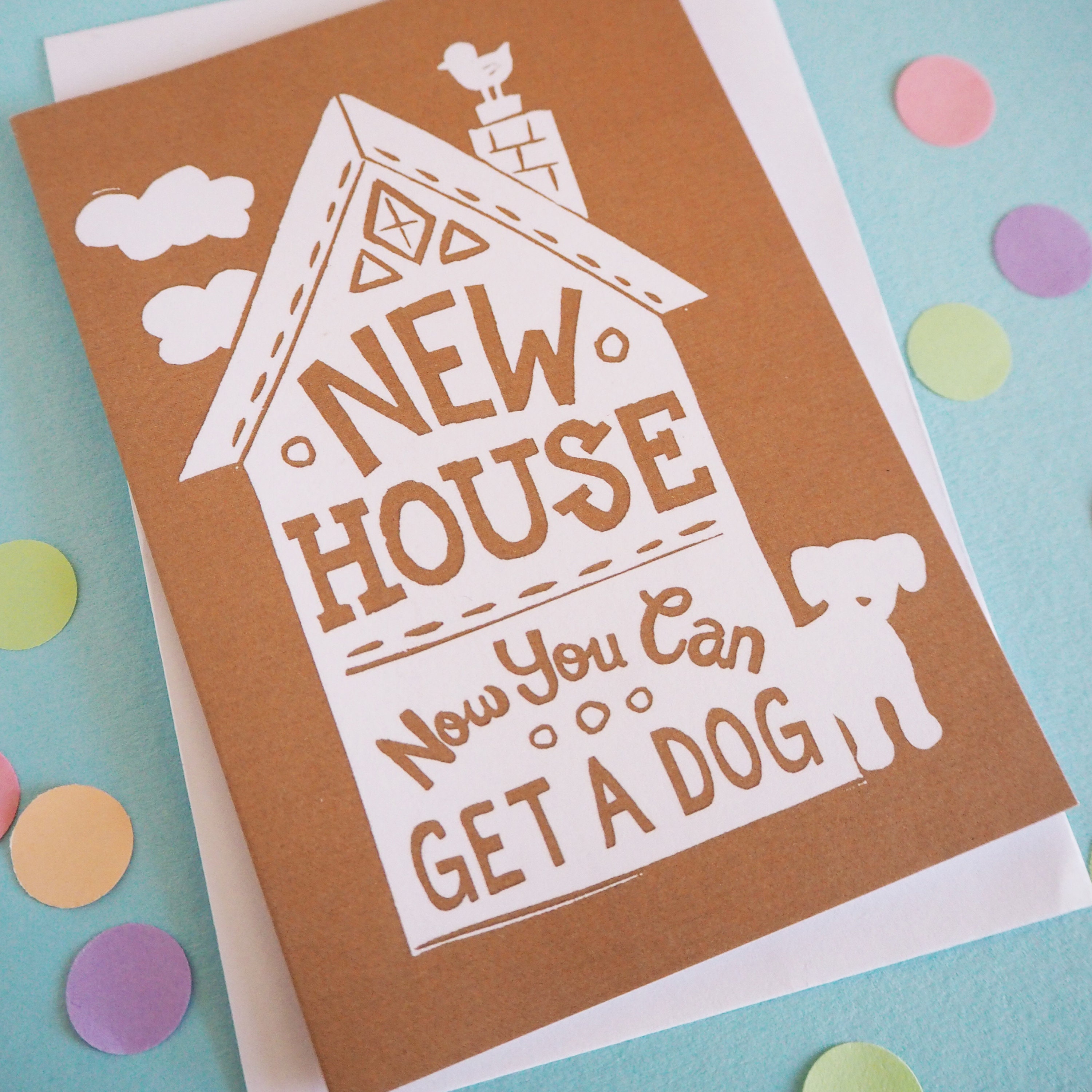 Funny New Home Card: Cat & Dog Lover Housewarming (A6) - Etsy UK