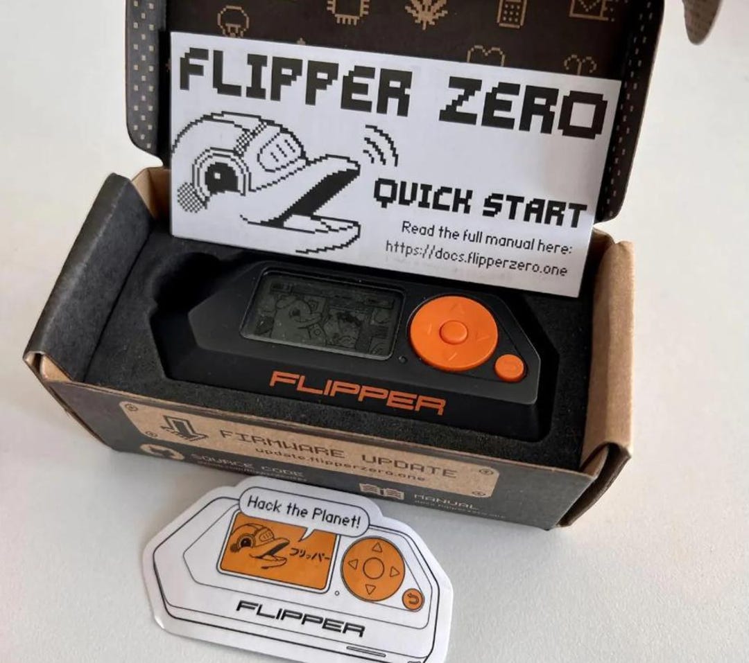 Flipper Zero Original Device With Wifi Board and 64gb Sd Card - Etsy