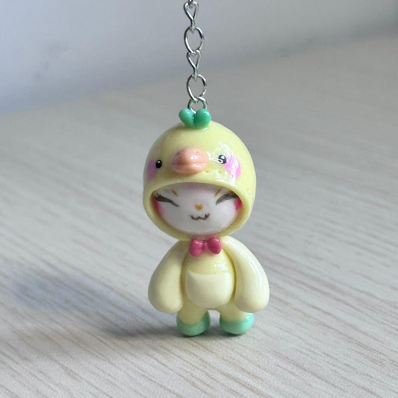 Clay Keychain - Etsy