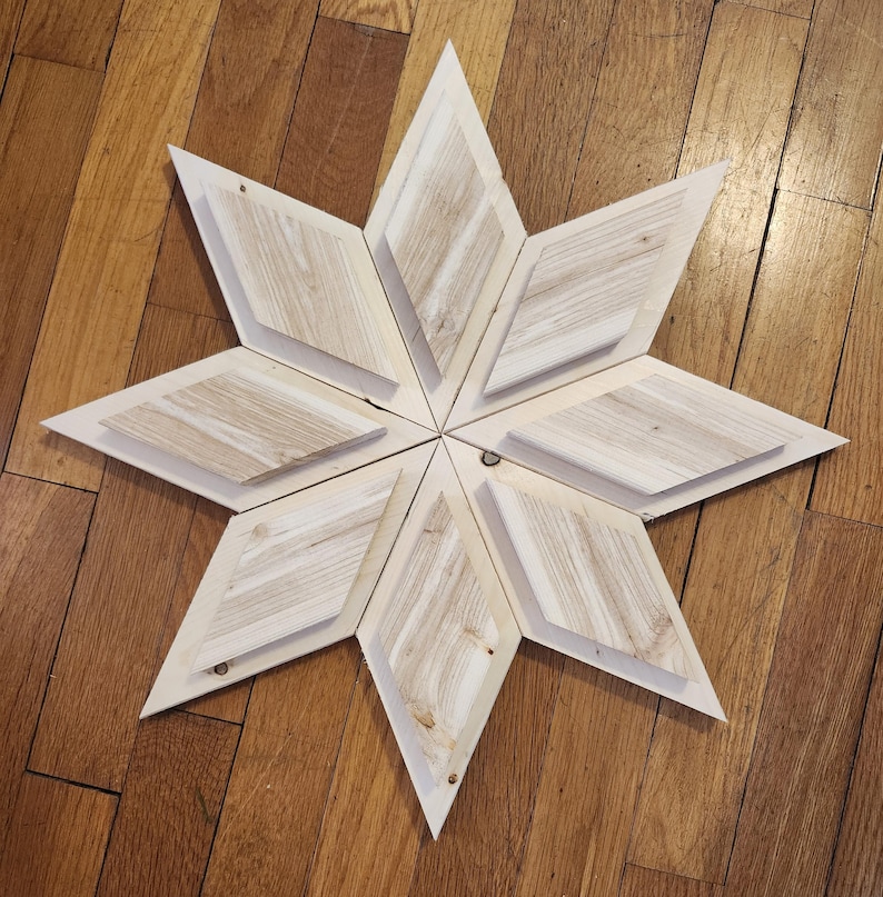 Wooden Barn Star - Design Your Own Barn Star With Your Choice of Stain ...