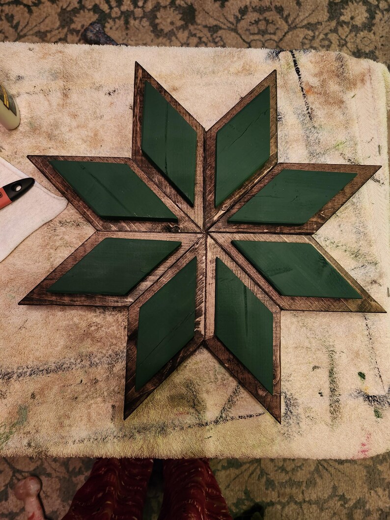 Custom Wooden Barn Star: Design Your Own Stain or Paint - Etsy