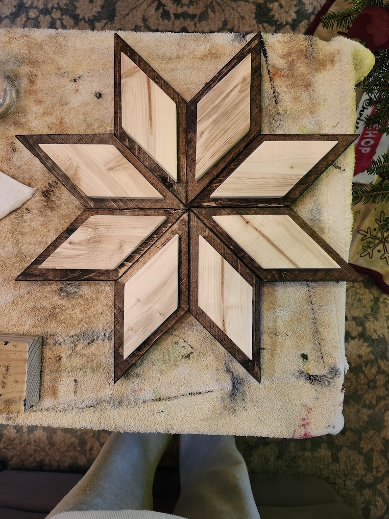 Wooden Barn Star - Design Your Own Barn Star With Your Choice of Stain ...