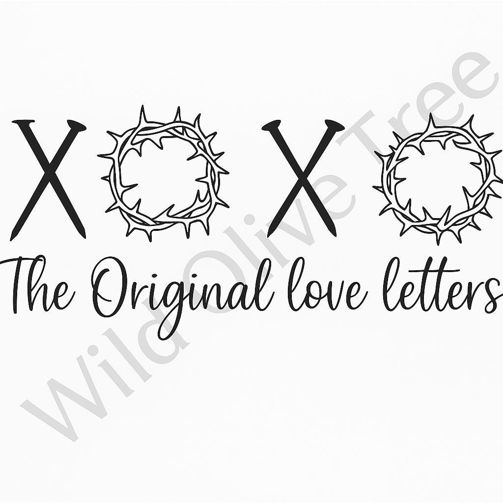 XOXO the Original Love Letters | Christian Nails and Crown of Thorns ...