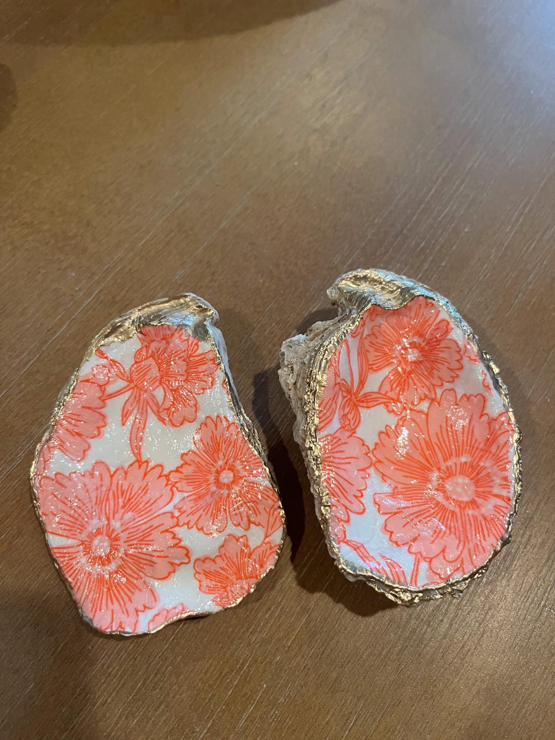 Hibiscus Shell Jewelry Dish - Etsy