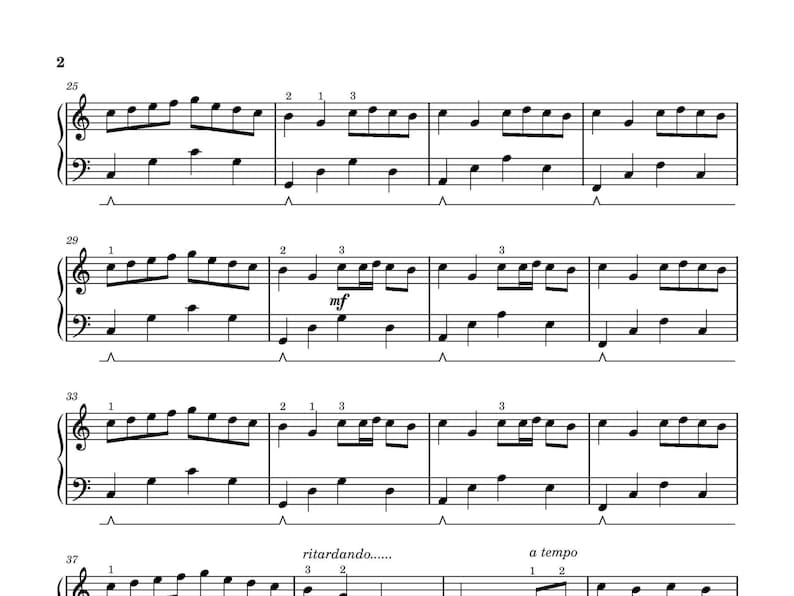 River Flows in You - Easy Piano Solo - Yiruma - Digital Download - Etsy