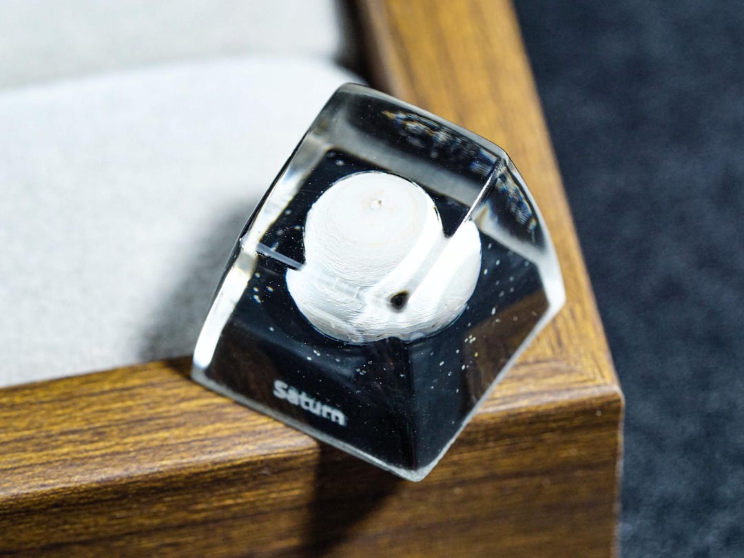 Saturn Planet Keycap, Custom Handmade Planet Keycaps for MX Cherry ...