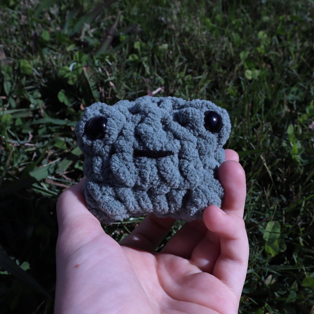 Chonky Froggie Plush Crochet Frog Plushie Cute Frog Stuffie - Etsy