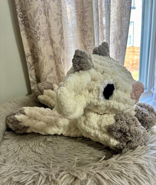 Baby Goat Snuggler Pattern + Tutorial | Learn How to Finger Knit ...