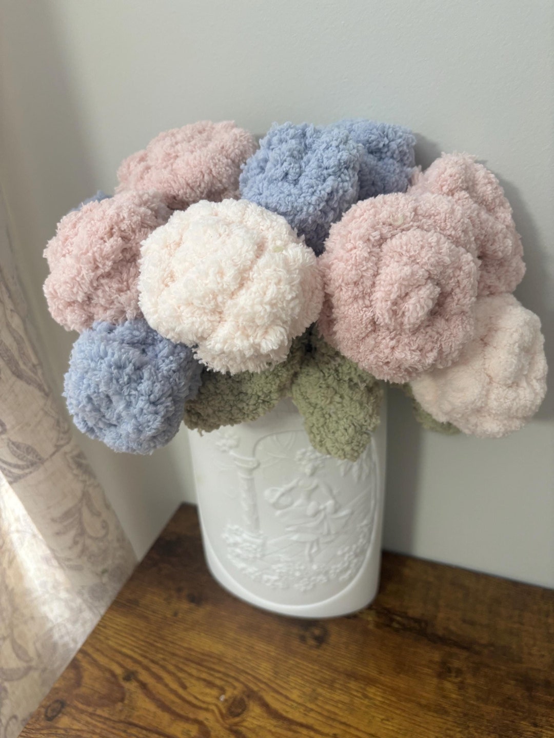 Chunky Knit Flower Tutorial | Learn How to Finger Knit | Video Tutorial ...