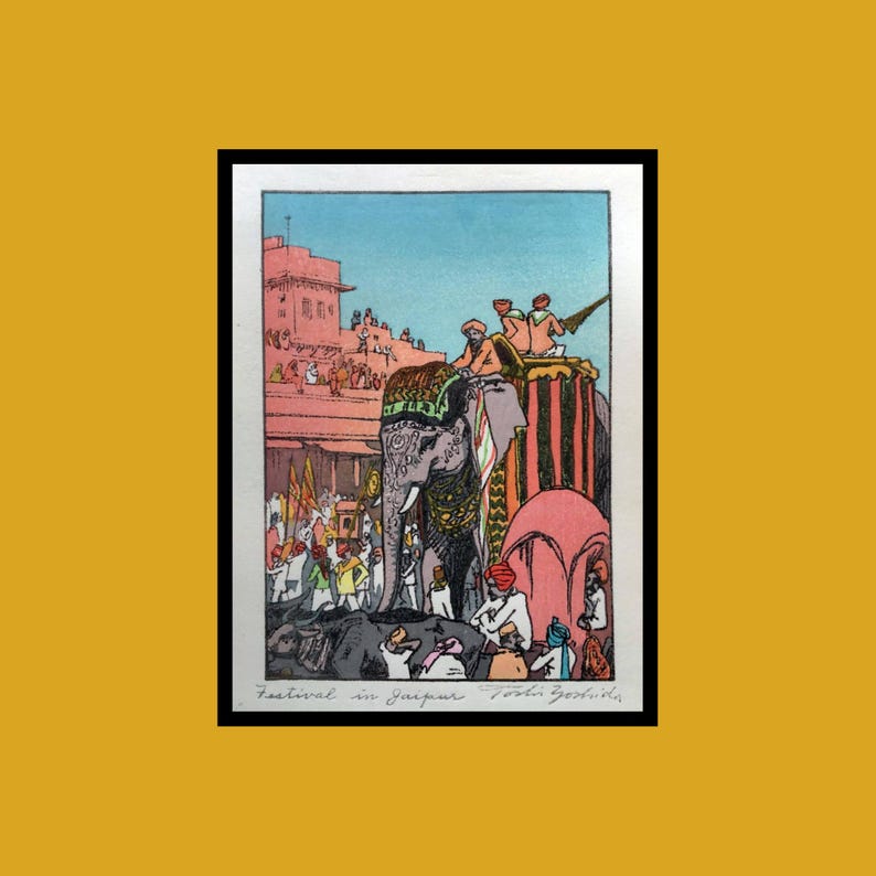 Toshi Yoshida Japanese Printable Wall Art, Vintage Woodblock Digital ...