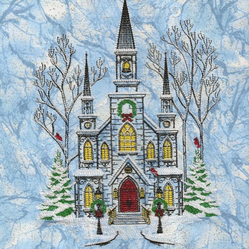 Church Quilt Block - Etsy