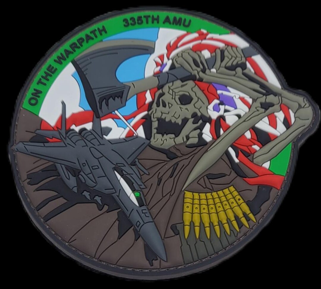 The 335 Amu Warpath Pvc Patch - Etsy