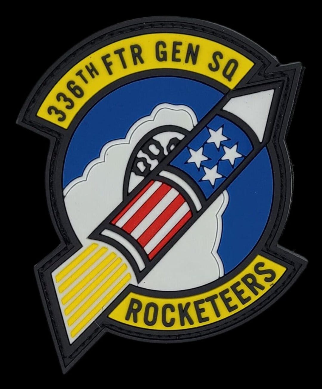 The 336 Fgs Rocketeers Pvc Patch - Etsy