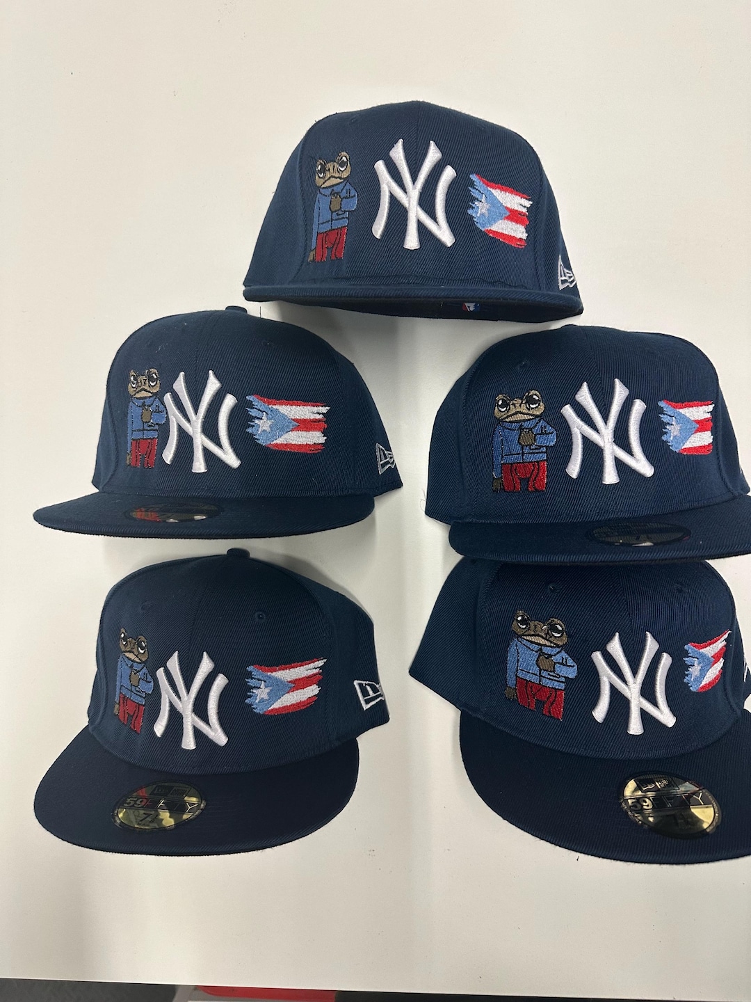 New Era Fitted Yankees X Badbunny Cap. Perfect for Suckling Concerts in ...