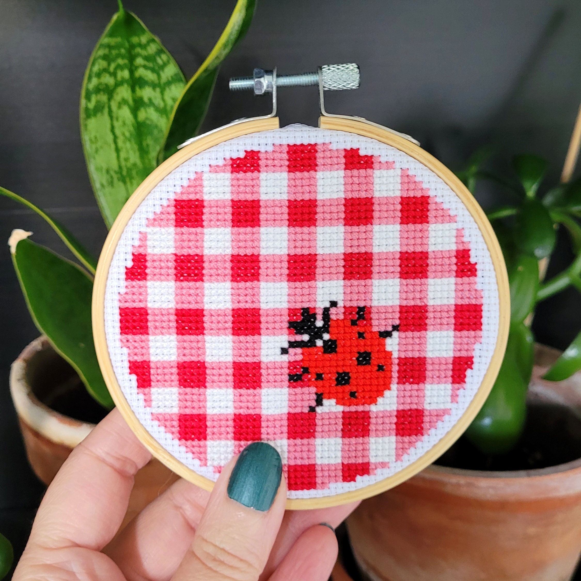 Ladybug Cross Stitch Pattern PDF Digital Download - Etsy Canada
