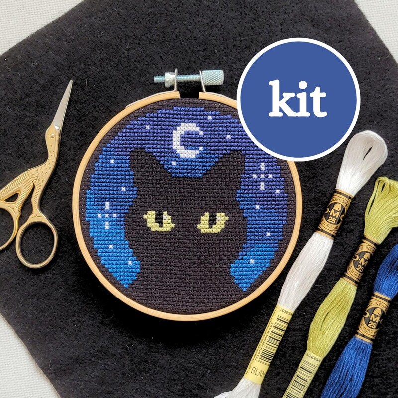 Beginner Cross Stitch Kit - Etsy
