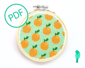 Clementine Embroidery Pattern - Etsy