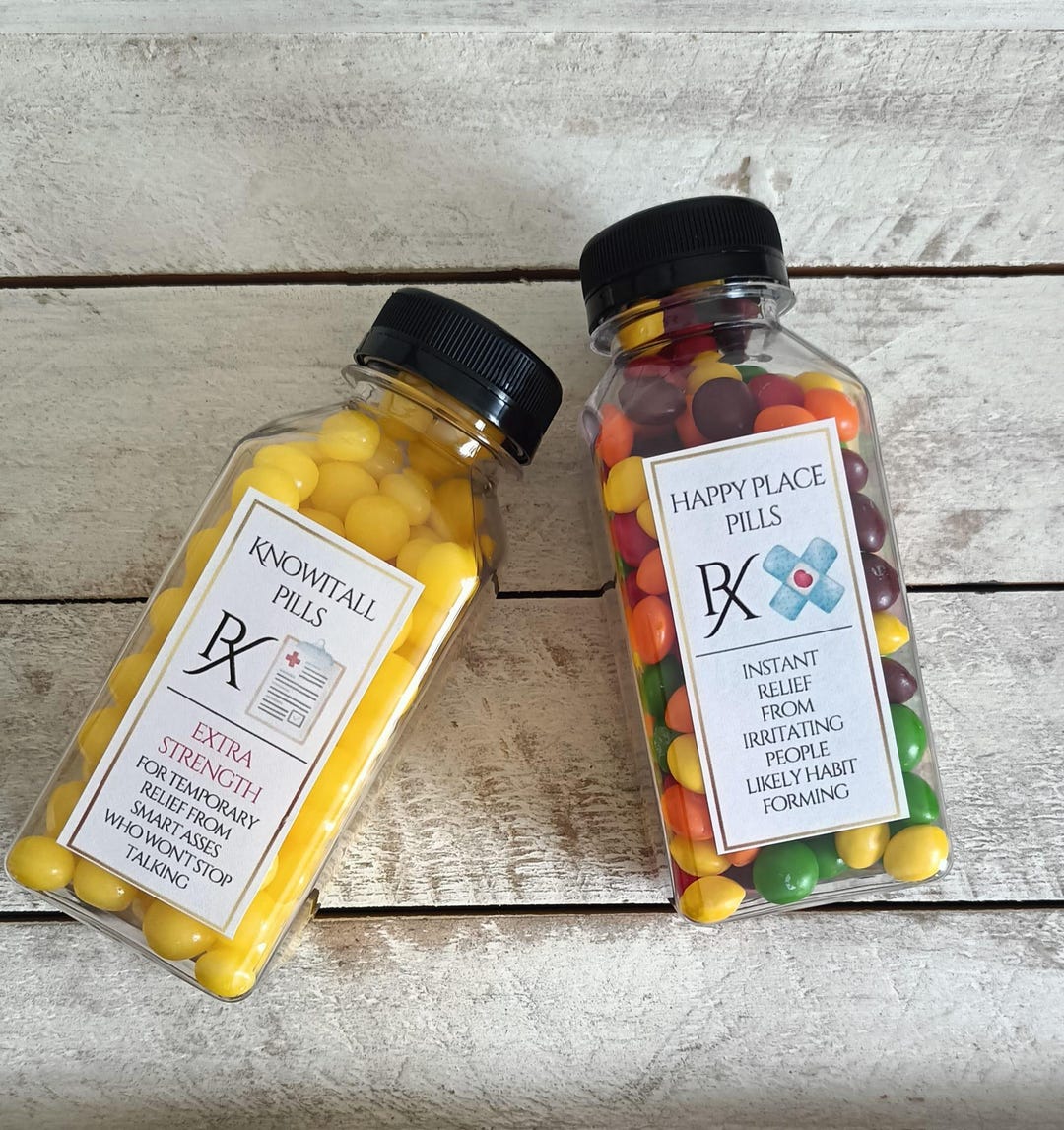 Candy Pill Bottles Gag Gifts - Etsy