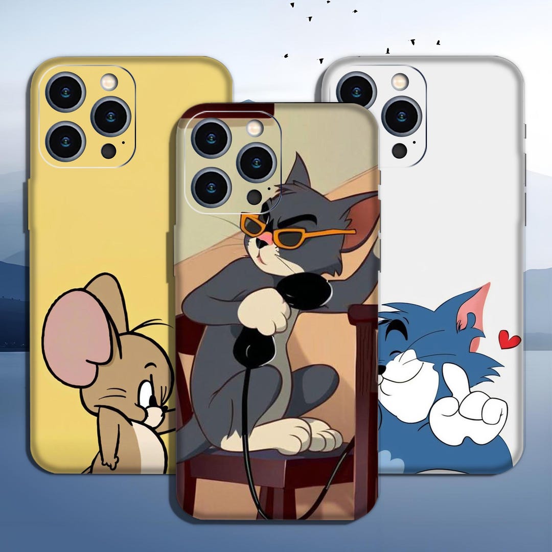 Classic Cartoon Cases Tom and Jerry Samsung S24 S23 S22 A55 A25 A15 ...