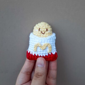 Hash Brown Crochet Pattern | Cute Fast Food Amigurumi (PDF Pattern) - Etsy