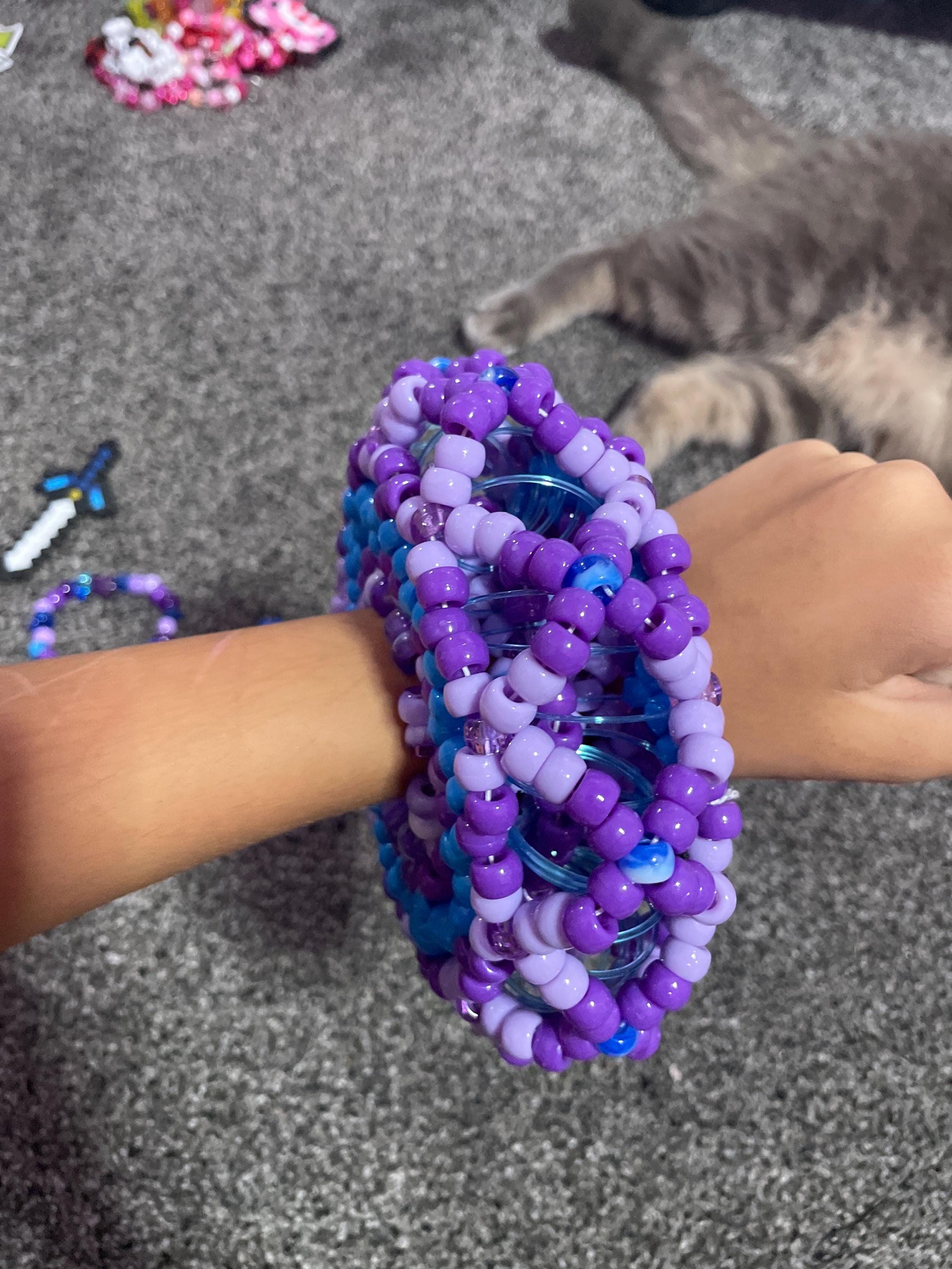 Epic Kandi Slinky Cage Cuff + Perler + Kandi Singles !! - Etsy