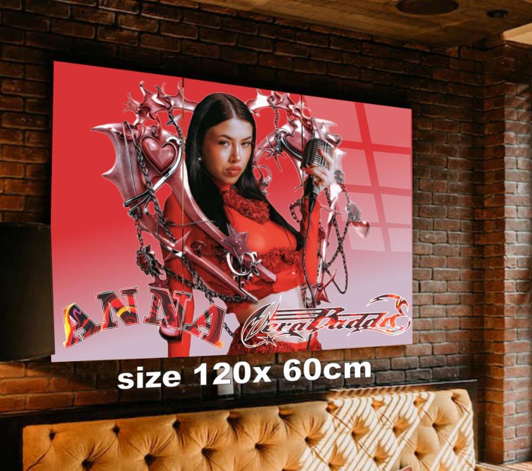 Anna Pepe Vera Baddie HD Metal Poster - Etsy