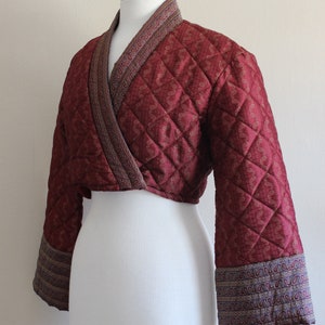 Vintage Victoria's Secret Collection Paisley Quilted Cropped Jacket - Etsy