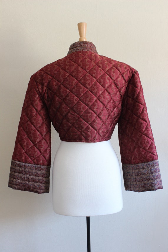 Vintage Victoria's Secret Collection Paisley Quilted … - Gem