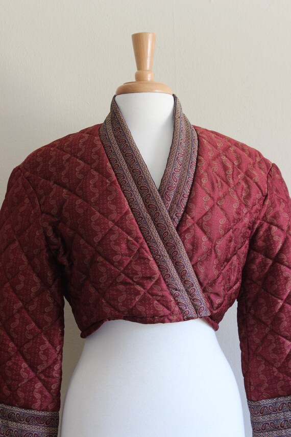 Vintage Victoria's Secret Collection Paisley Quilted … - Gem