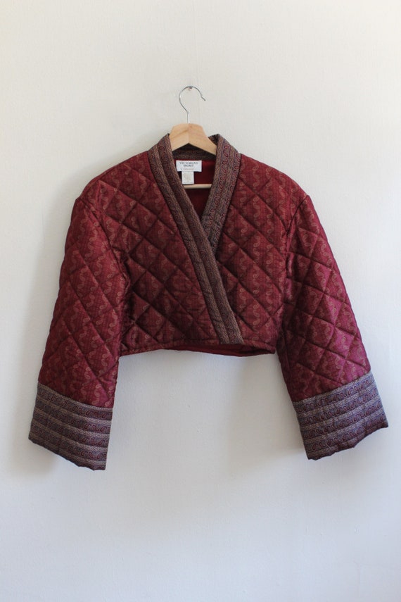 Vintage Victoria's Secret Collection Paisley Quilted … - Gem