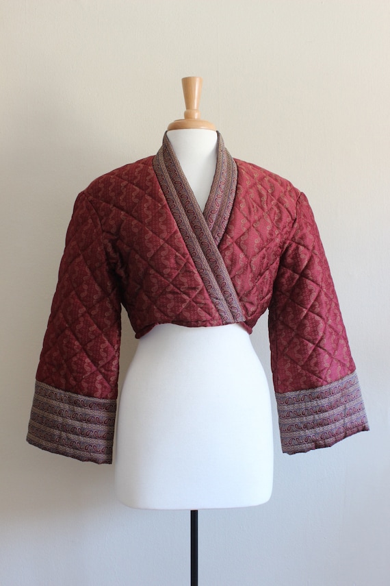Vintage Victoria's Secret Collection Paisley Quilted … - Gem