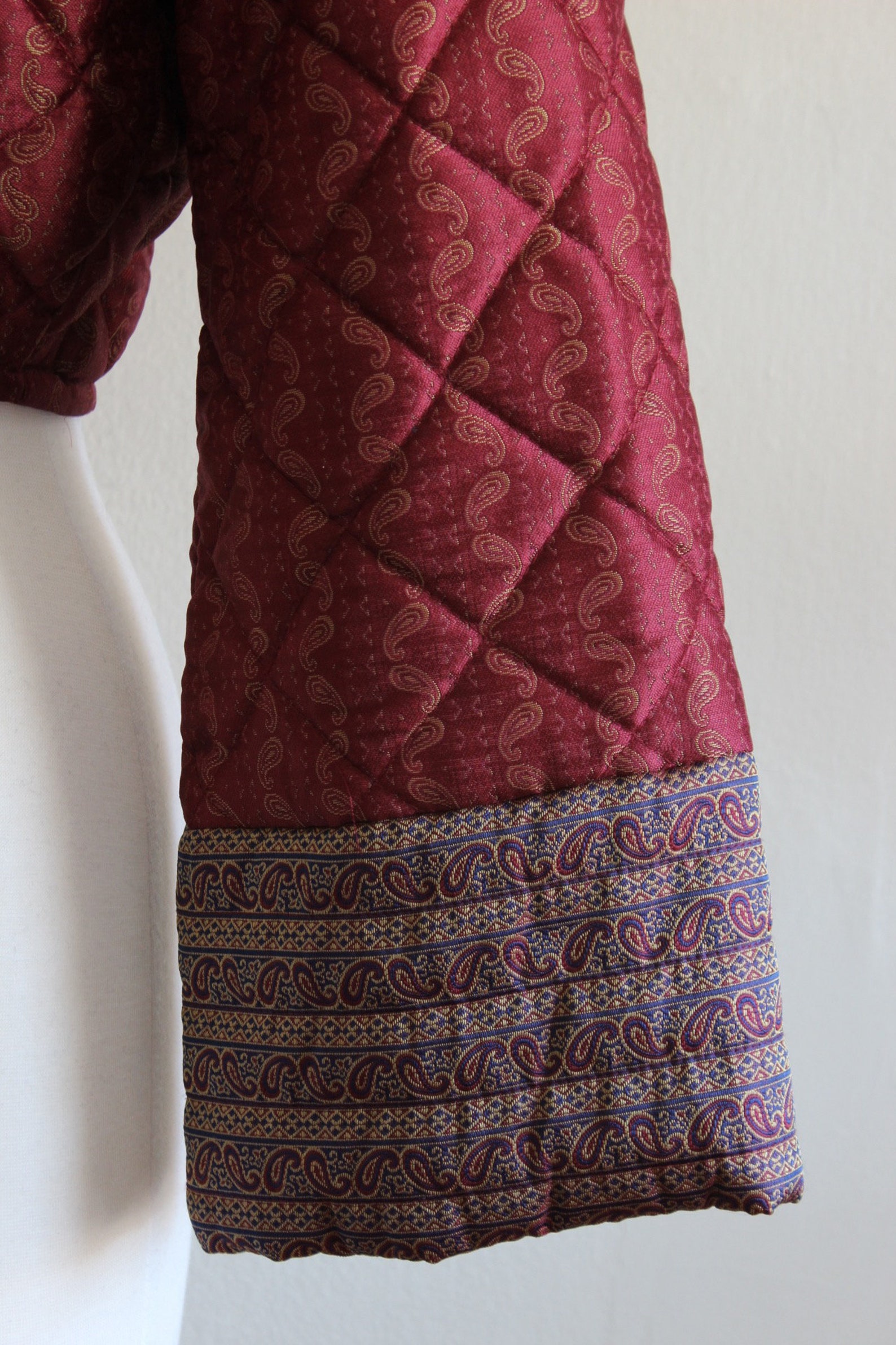 Vintage Victoria's Secret Collection Paisley Quilted Cropped Jacket - Etsy