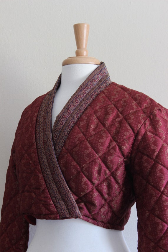 Vintage Victoria's Secret Collection Paisley Quilted … - Gem