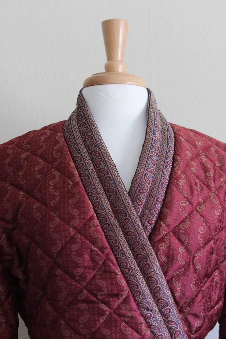 Vintage Victoria's Secret Collection Paisley Quilted | Etsy