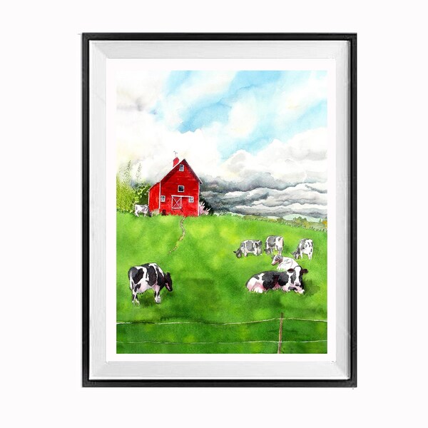 Holstein Cow Art - Etsy